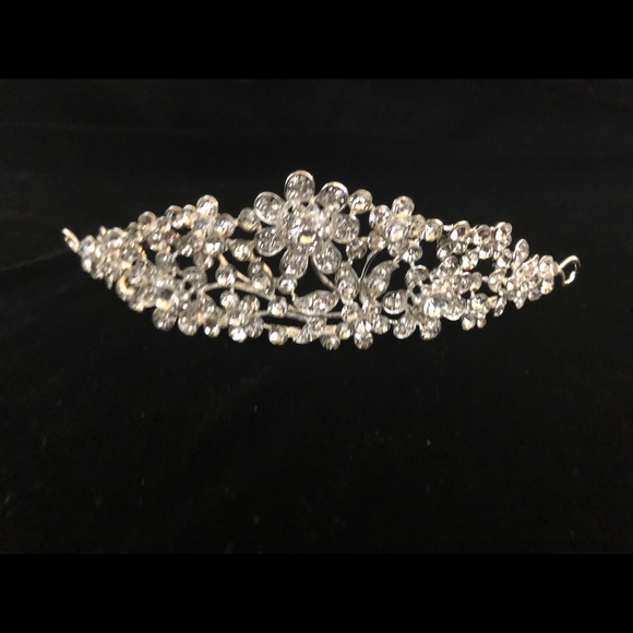 Accessories | Wedding Crown Crystal Flower Tiara Crown | Poshmark